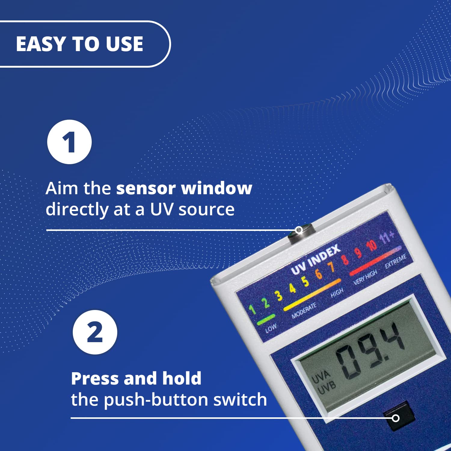Solarmeter Model 6.5 – Handheld UV Index Meter for Accurate Ultraviole ...